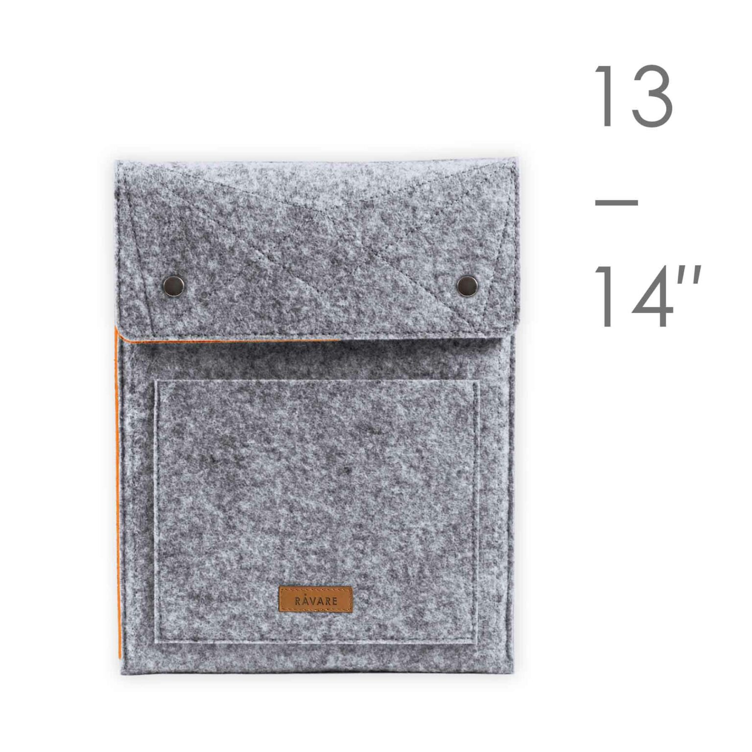 Tablet- & Laptophülle ENNO 13 bis 14 Zoll hellgrau - RÅVARE
